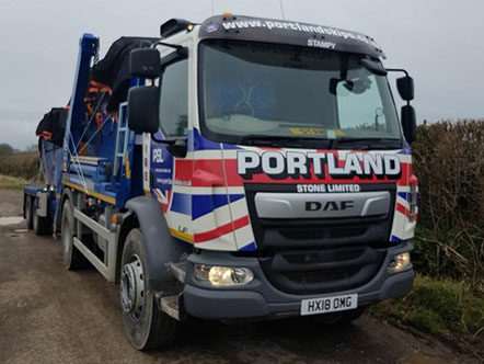 Portland-Stone-New-Drawbar-Trailer-and-Skip-Lorry-added-to-the-fleet ...