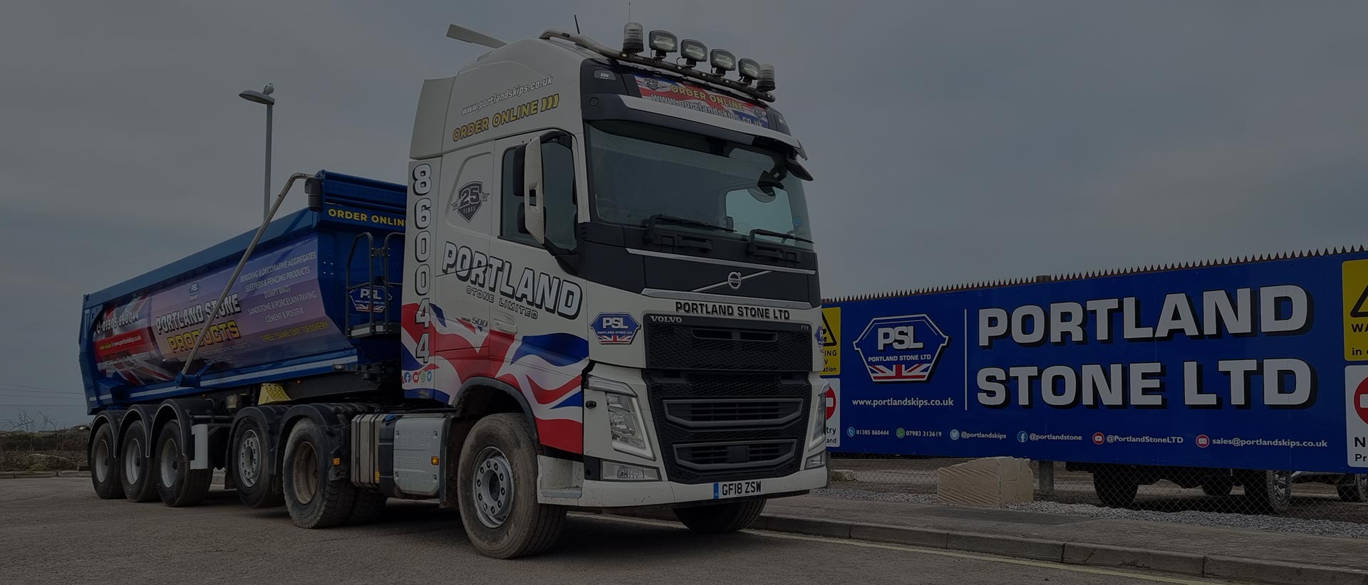 Order Skips, Aggregates, Bags and Grabs Online - Portland Stone