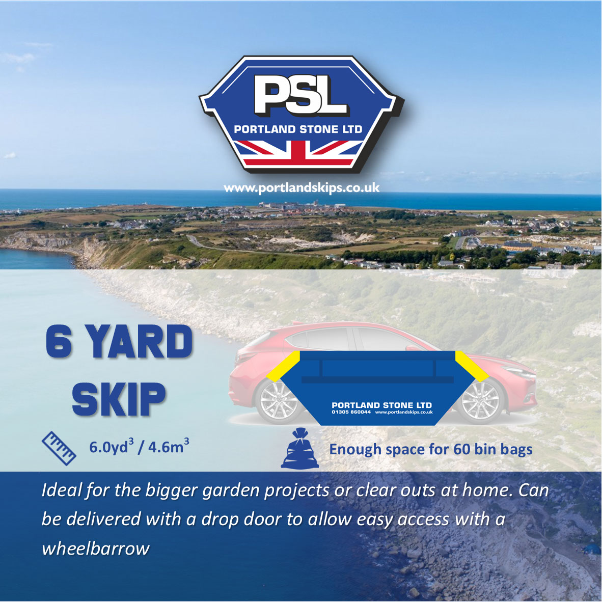 Skip Hire Sizes – Portland Stone